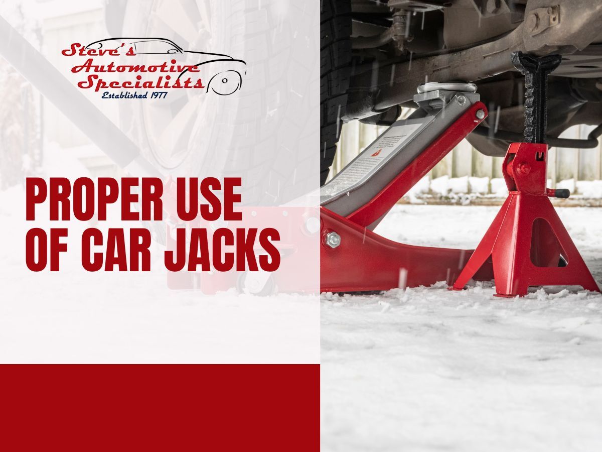 Proper Use of Car Jacks - Steve's Automotive Specialists